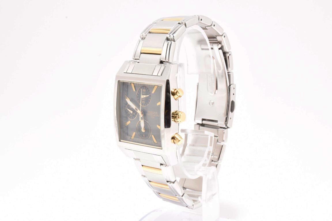 Yahoo!オークション - PULSAR パルサー YM92-X082 スクエア シルバー ...