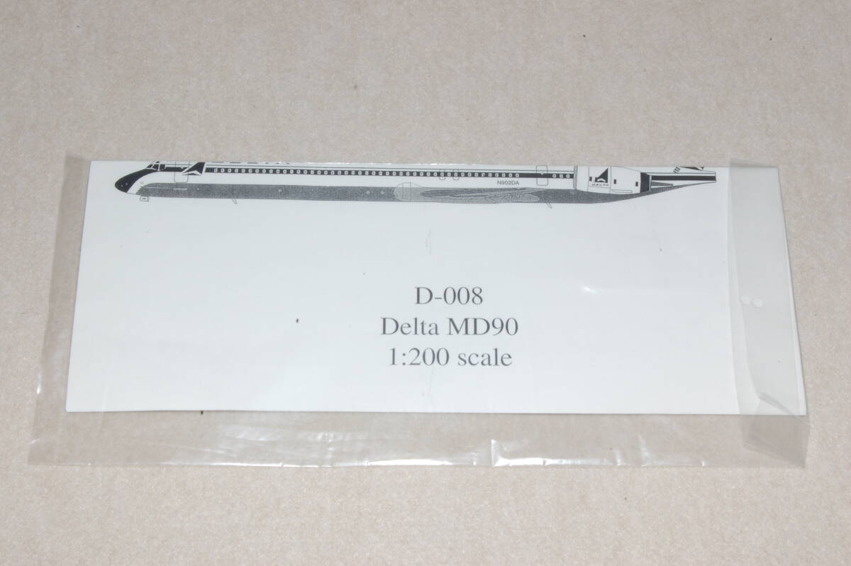 Yahoo!オークション - BIG デカール 1/200 MD90 Delta