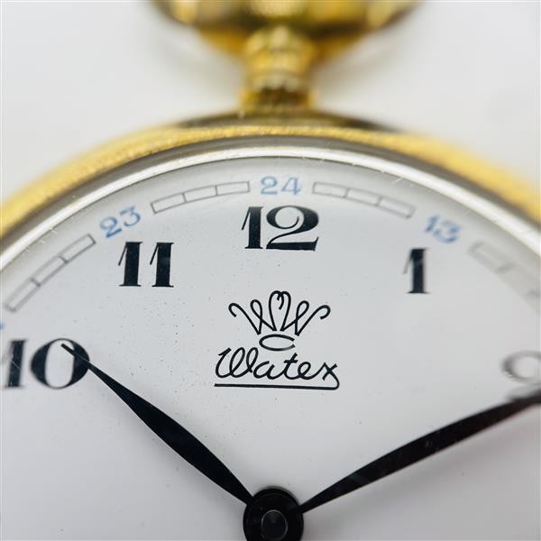Yahoo!オークション - Watex ワテックス 懐中時計 手巻き 17 JEWELS 17...