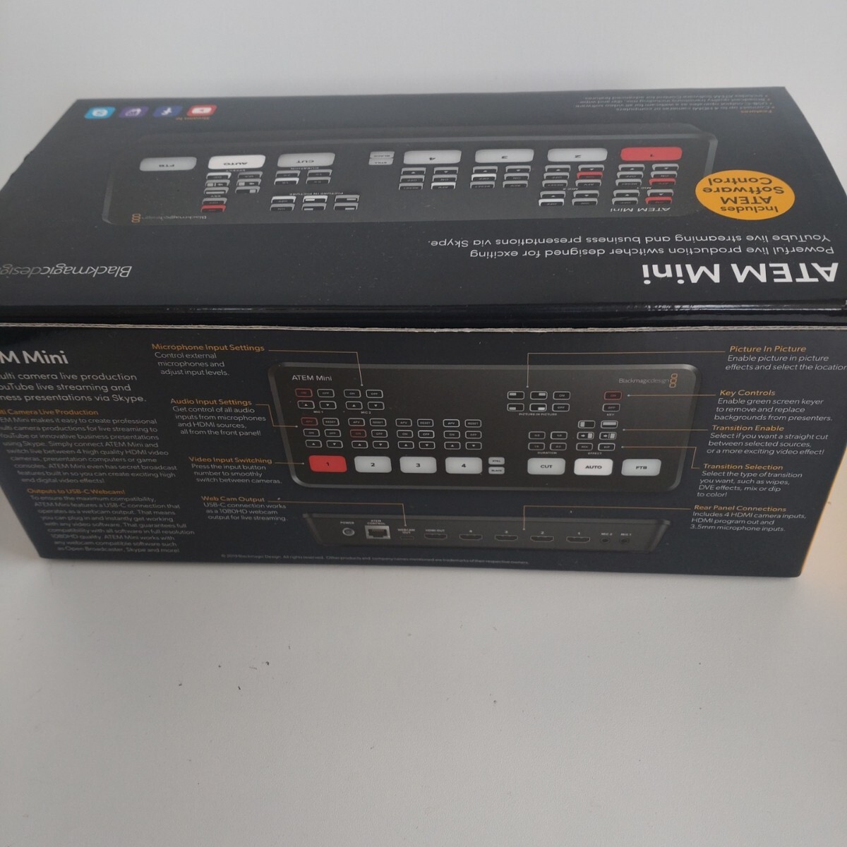 Yahoo!オークション - Blackmagic Design ATEM Mini ライブプロダクシ...