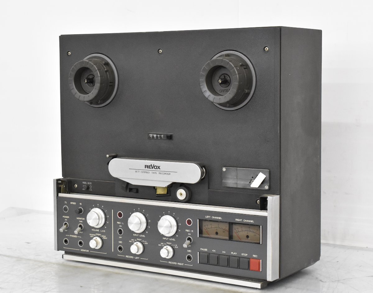 Yahoo!オークション - 【 J 】1577 REVOX B77 オープンリールデッキ ル...