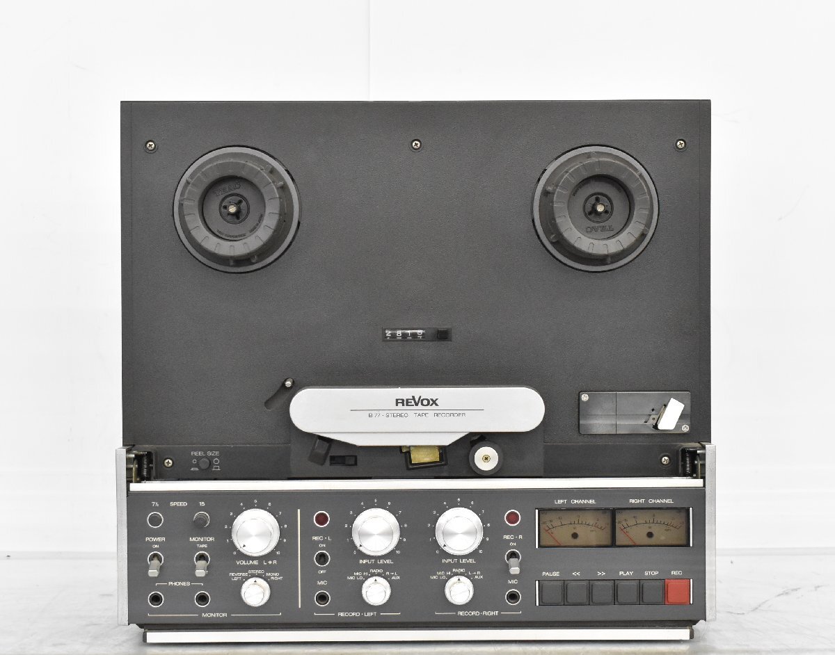 Yahoo!オークション - 【 J 】1577 REVOX B77 オープンリールデッキ ル...