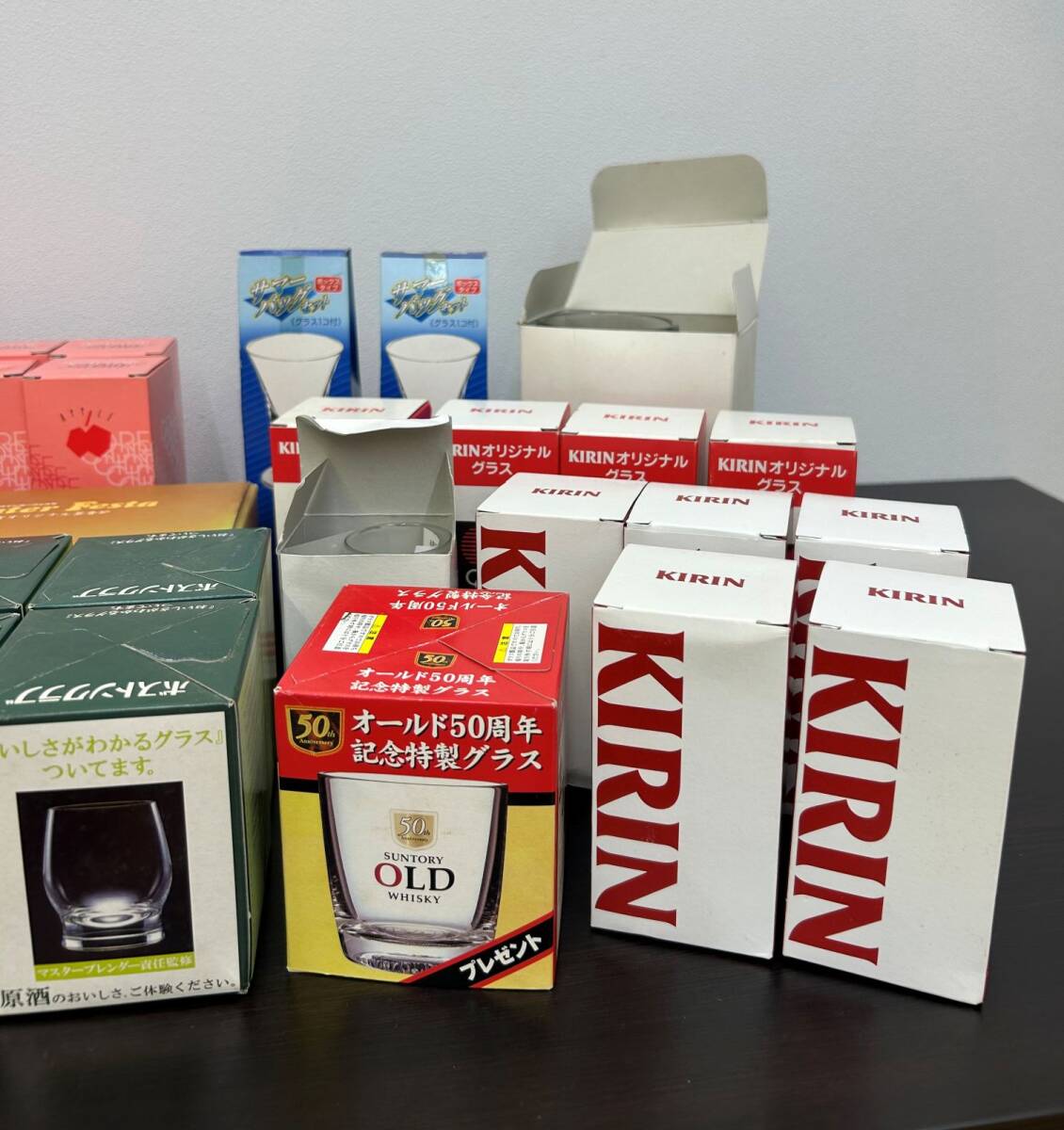 Yahoo!オークション - #7469【ノベルティー グラス おまとめ】箱入り ...