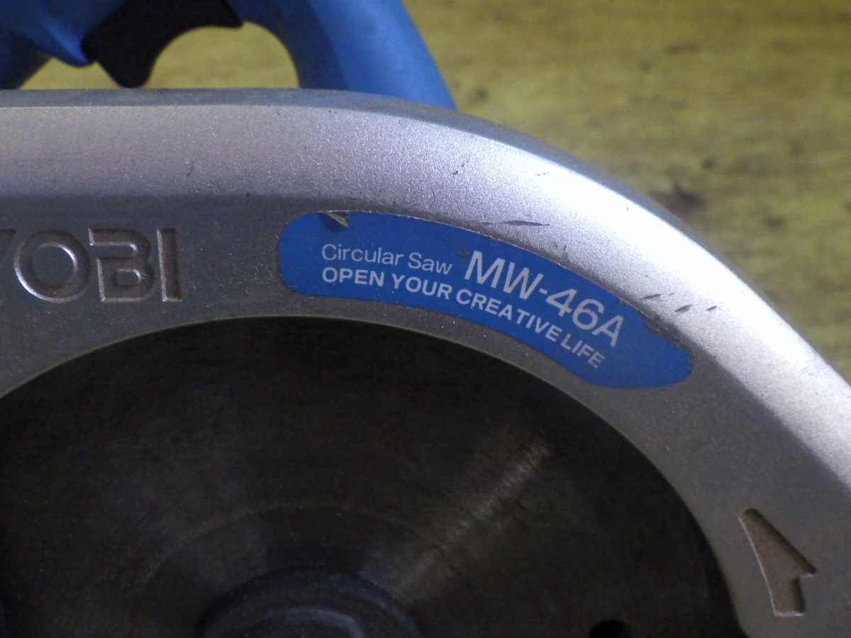 Yahoo!オークション - 【京セラ/KYOCERA】丸ノコ MW-46A 旧リョービ 小...