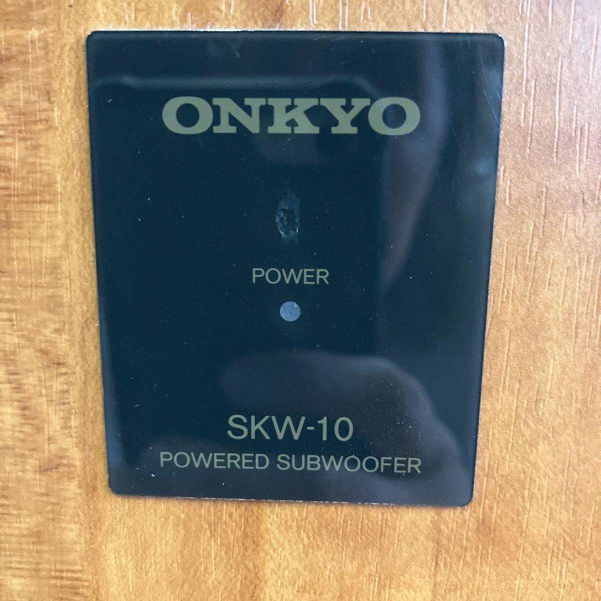 Yahoo!オークション - ONKYO SKW-10 アンプ内蔵 サブウーファー オンキ...