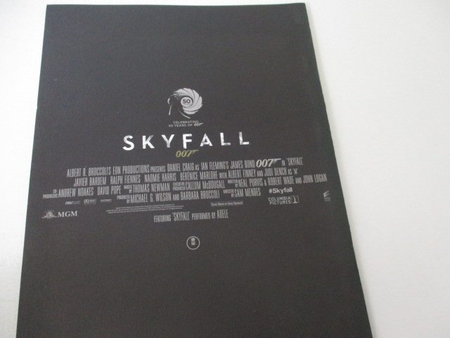 Yahoo!オークション - A4パンフN19・007・スカイフォール・ダニエル・...