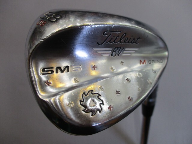 Yahoo!オークション - タイトリスト ボーケイSM6ツアークローム58-08M/...
