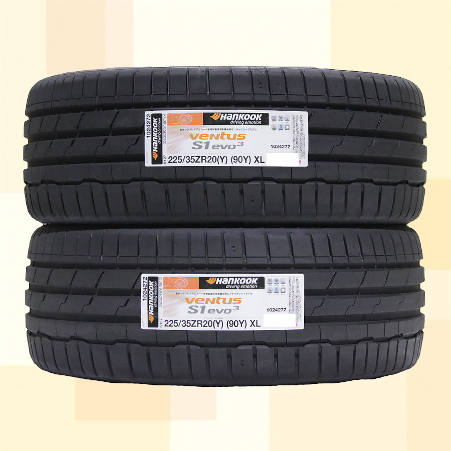 Yahoo!オークション - 225/35R20 90Y XL HANKOOK ハンコック ベンタス ...