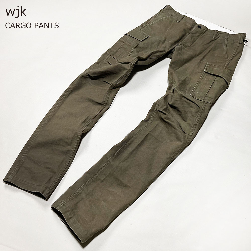 Yahoo!オークション - wjk ダブルジェイケイ ミリタリー カーゴパンツ ...