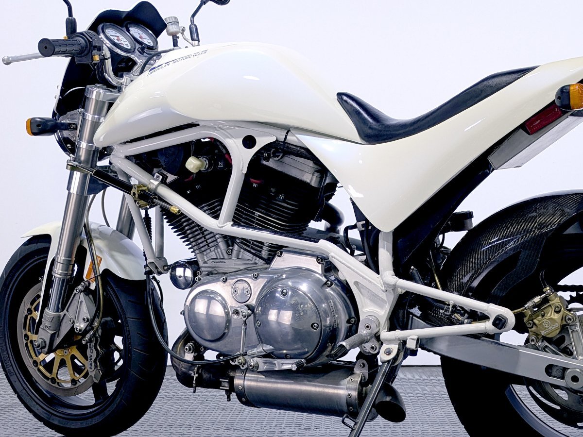 Yahoo!オークション - 極上低走行カスタム Buell S1W White Lightning ...