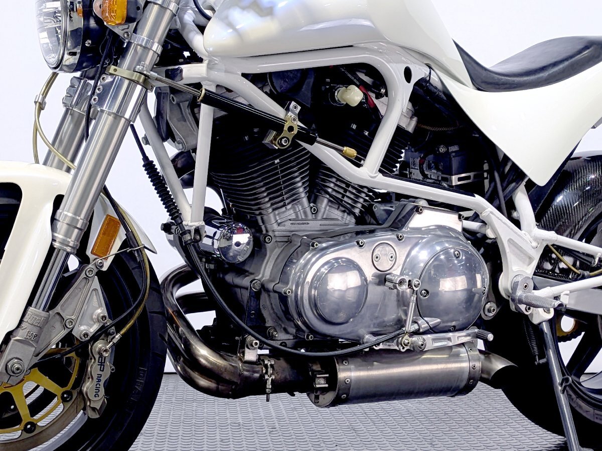 Yahoo!オークション - 極上低走行カスタム Buell S1W White Lightning ...