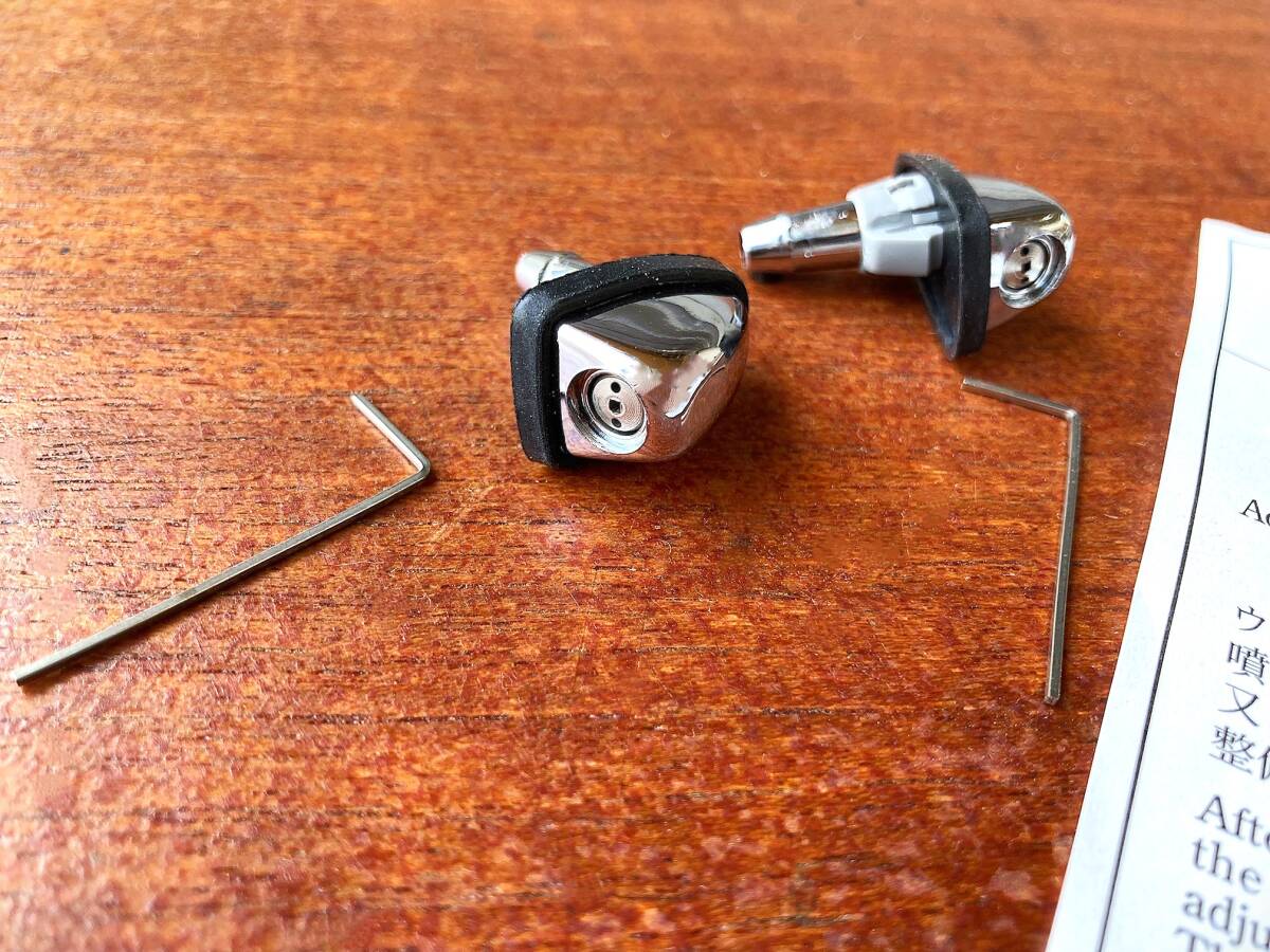 Yahoo!オークション - 日産純正 Y31 シーマ ワイパーノズル ウォッシャ...