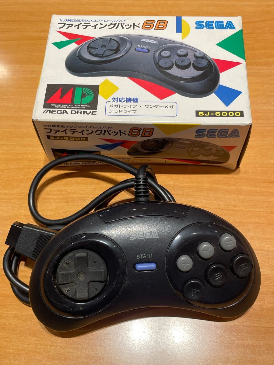 Yahoo!オークション - SEGA ファイティングパッド6B SJ-6000 コントロ...