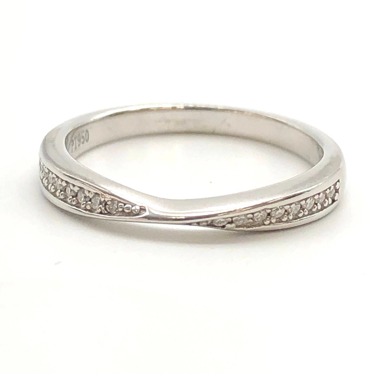 Yahoo!オークション - 8831@【訳あり品】[THREE MAN] リング PT950 NSC...