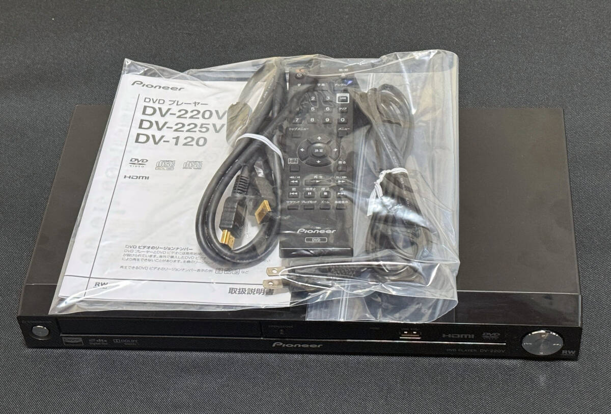 Yahoo!オークション - 中古 DVDプレイヤー Pioneer DV-220V コンポーネ...