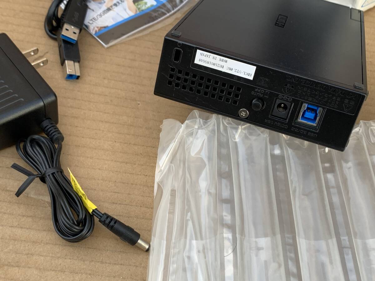 Yahoo!オークション - I-O DATA 外付けハードディスク HDCL-UT2.0KC 外...