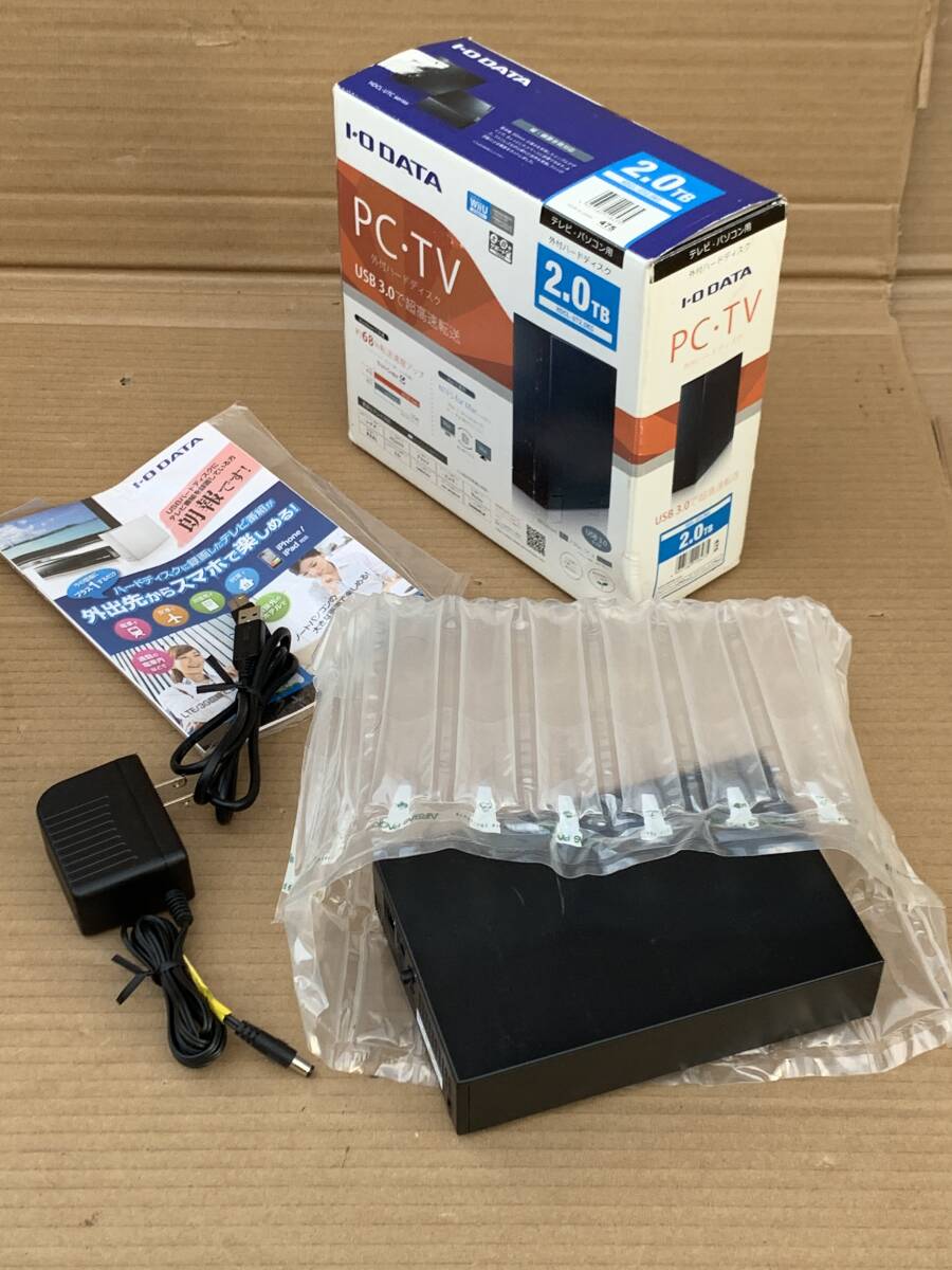 Yahoo!オークション - I-O DATA 外付けハードディスク HDCL-UT2.0KC 外...