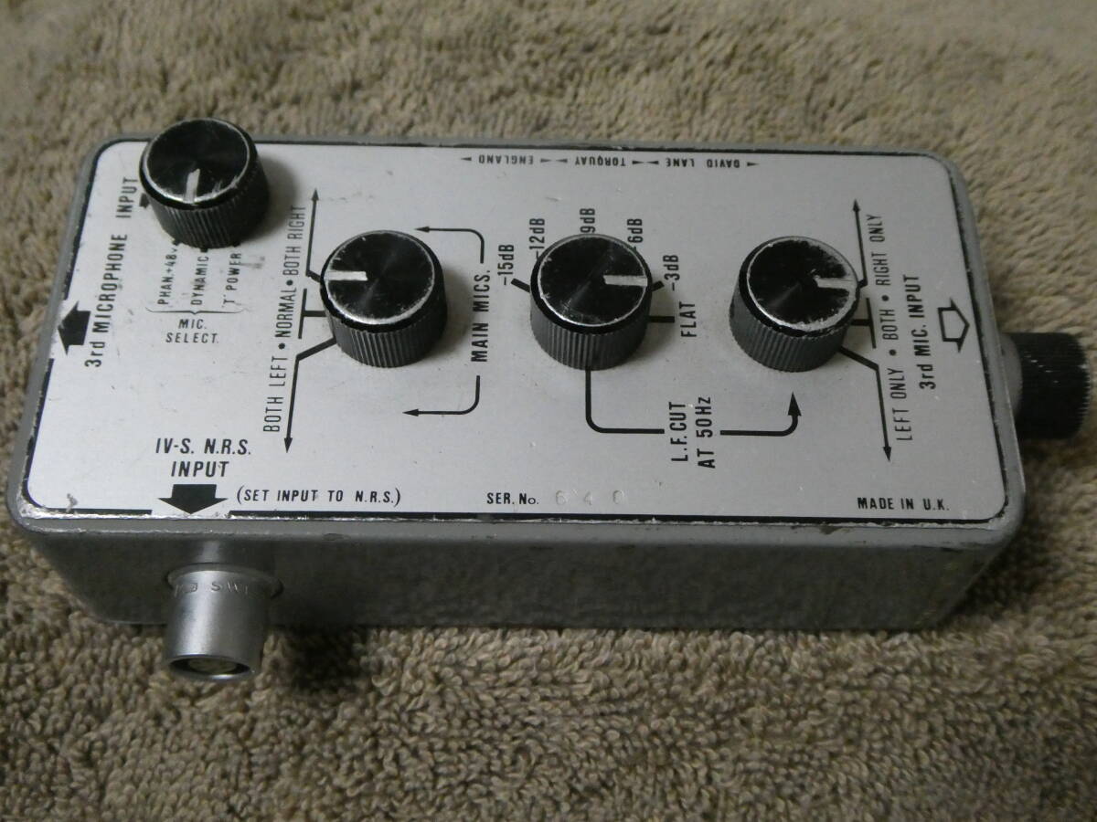 Yahoo!オークション - NAGRA 4S 4SJ 用のマイクアンプ