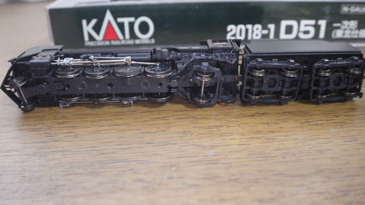 Yahoo!オークション - KATO D51形蒸気機関車 1次形（東北仕様） 2018-1