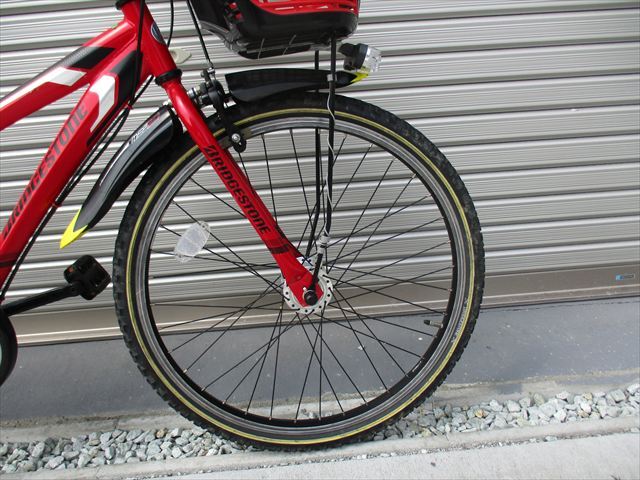 Yahoo!オークション - E385 17800円 整備済み 中古子供自転車 ブリヂス...