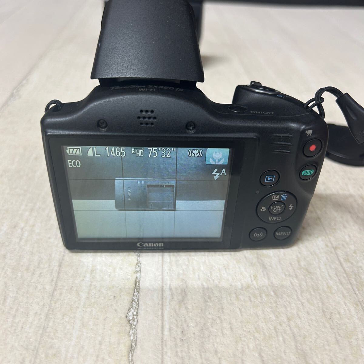 Yahoo!オークション - 3T PowerShot Canon SX420 IS コンパクトデジタ...