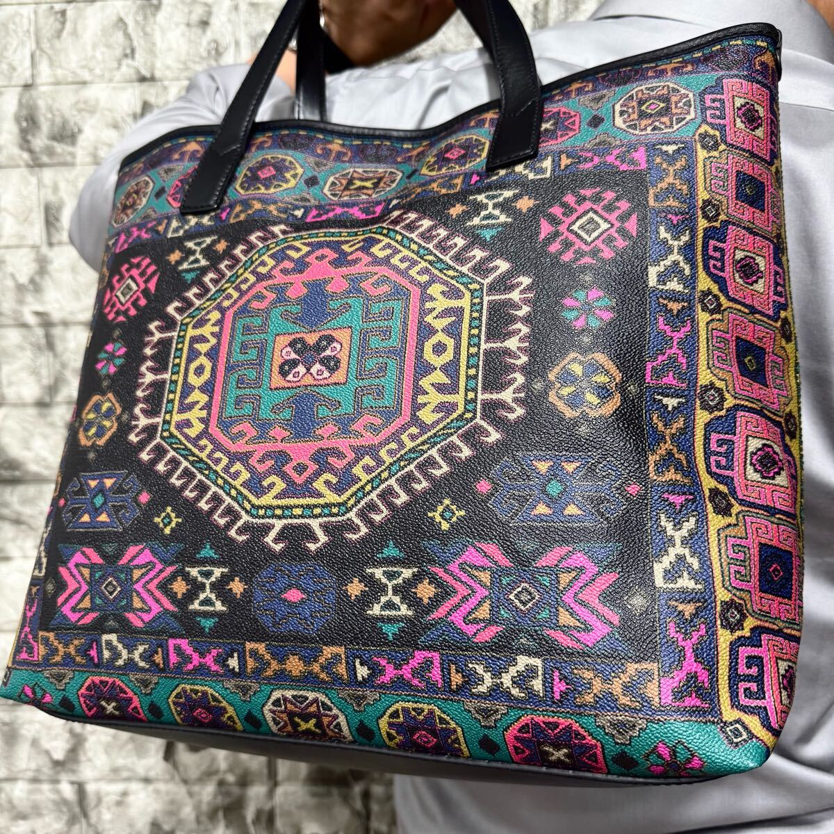 Yahoo!オークション - 美品/大容量 エトロ ETRO メンズ ビジネス PVC ...