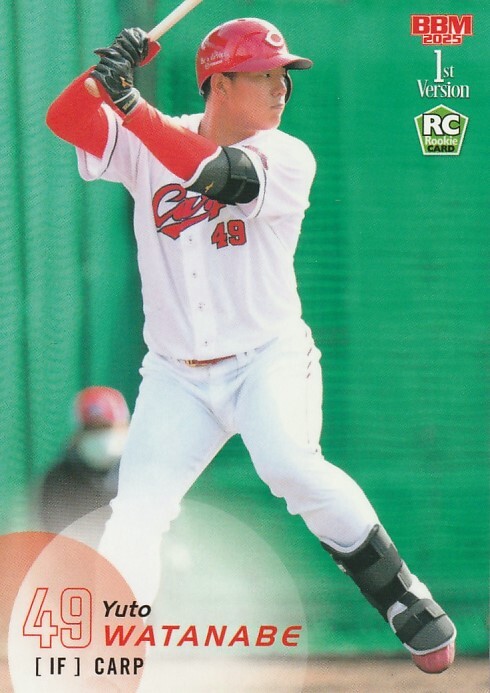 Yahoo!オークション - BBM 2025 1st 渡邉悠斗 107 レギュラー