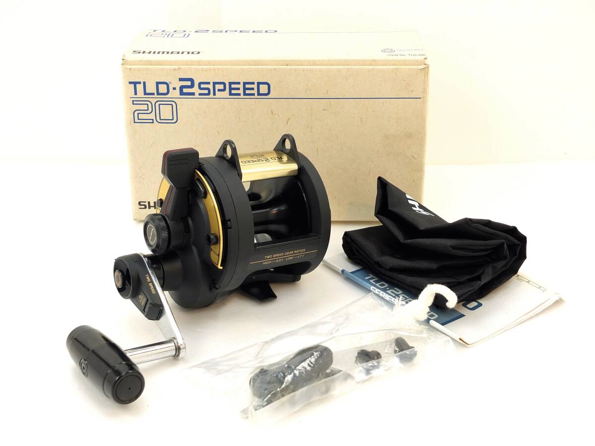 Yahoo!オークション - 稀少未使用品 シマノ TLD－20 2スピ－ド 船用両...