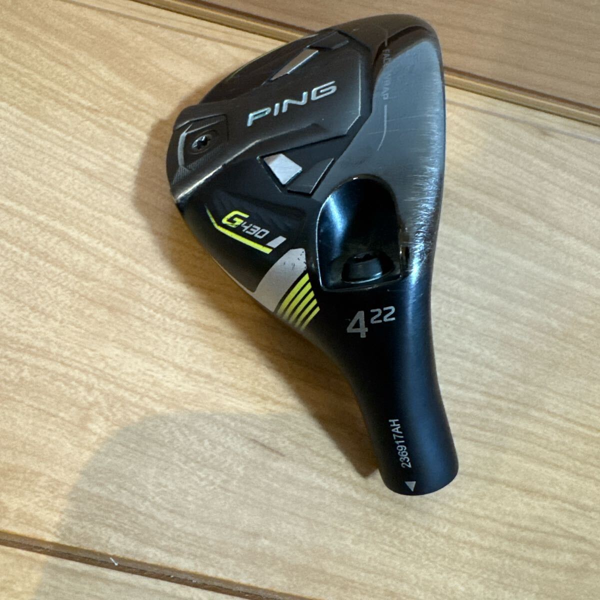 Yahoo!オークション - PING G430 ユーティリティクラブ 22度 ヘッドの...
