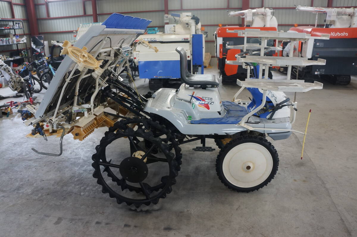 Yahoo!オークション - 5条 イセキ田植機 PQZ5 整地ローター付き 三重発...