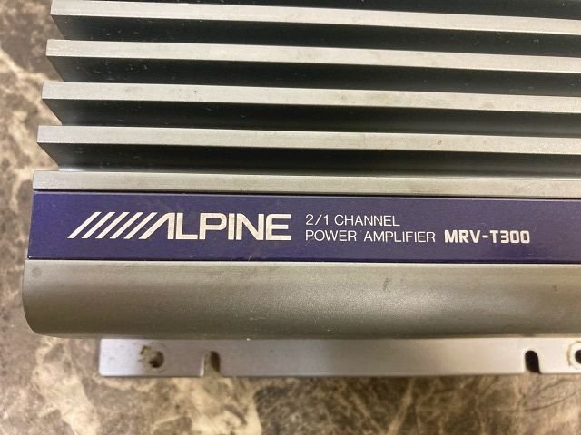 Yahoo!オークション - B7910S ALPINE 2/1CHANNEL POWER AMPLIFIER アン...