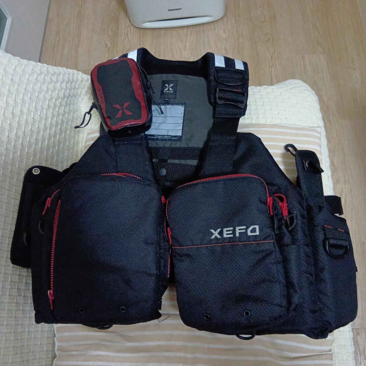 Yahoo!オークション - シマノ フローティングベスト XEFO ショ―トゲー...