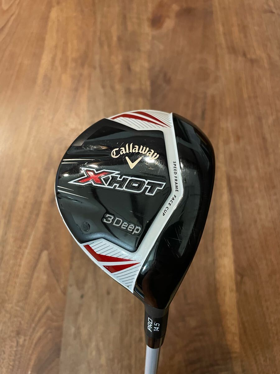 Yahoo!オークション - 美品 キャロウェイ X HOT PRO 3DEEP 14.5