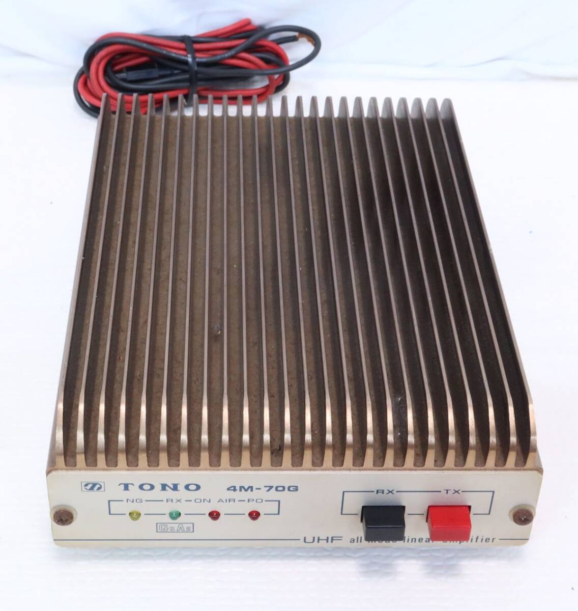 Yahoo!オークション - TONO 4M-70G 430MHz 70W リニアアンプ 受信プリ...