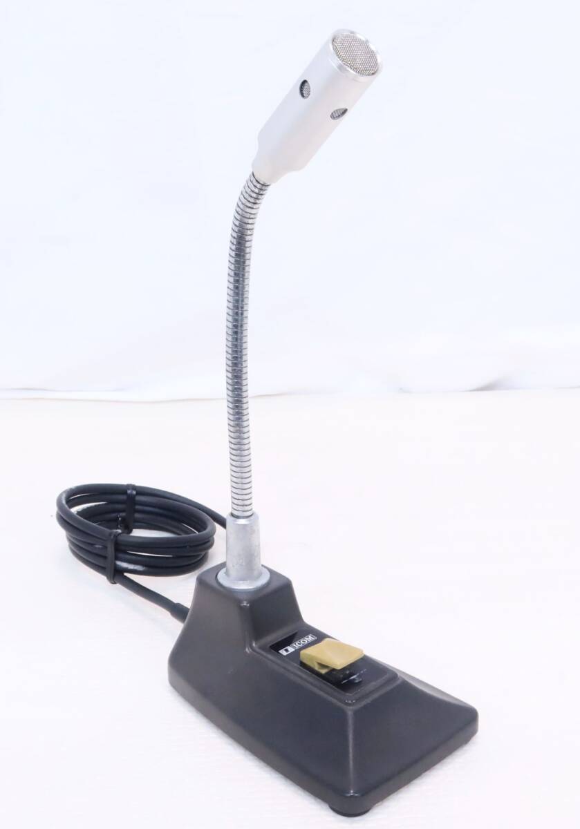 Yahoo!オークション - アイコム IC-SM5 スタンドマイク 8ピン ゲイン可...