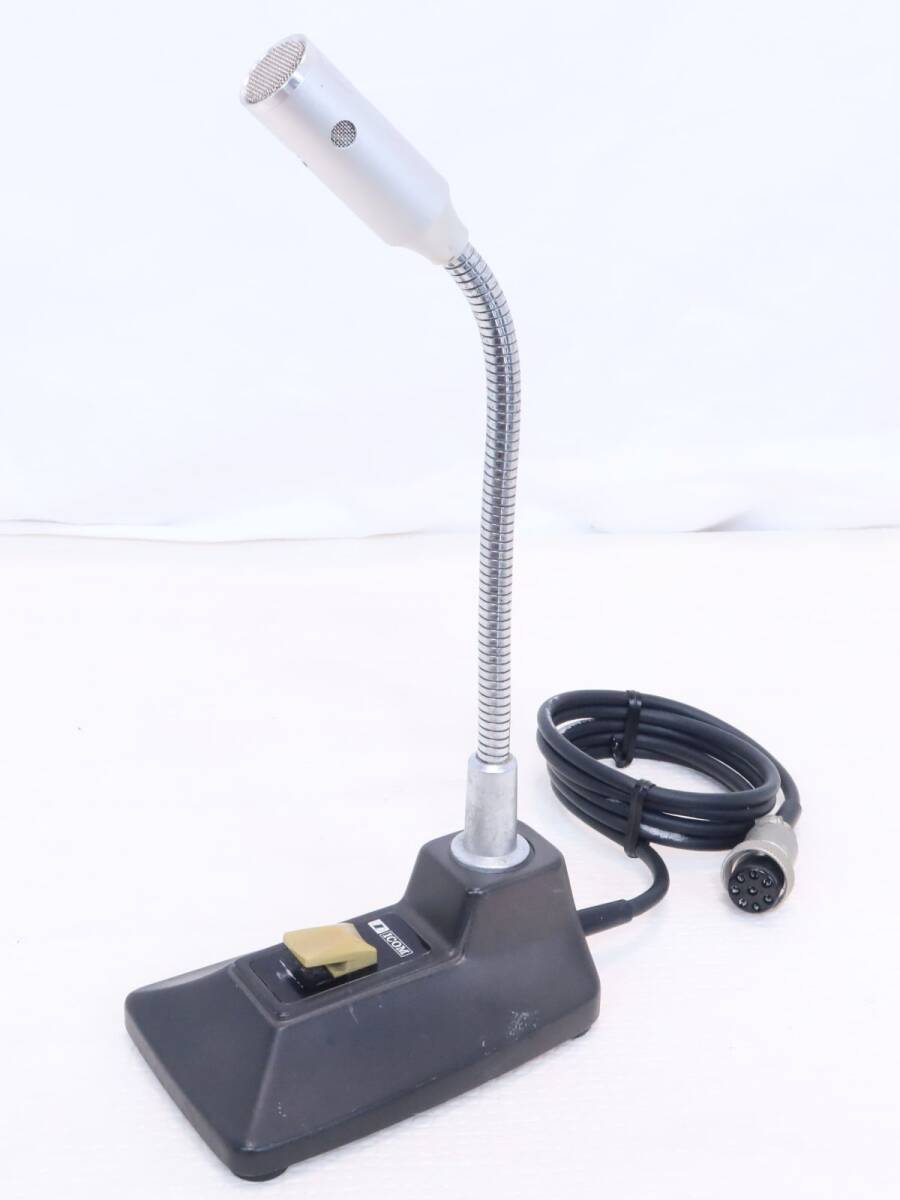 Yahoo!オークション - アイコム IC-SM5 スタンドマイク 8ピン ゲイン可...