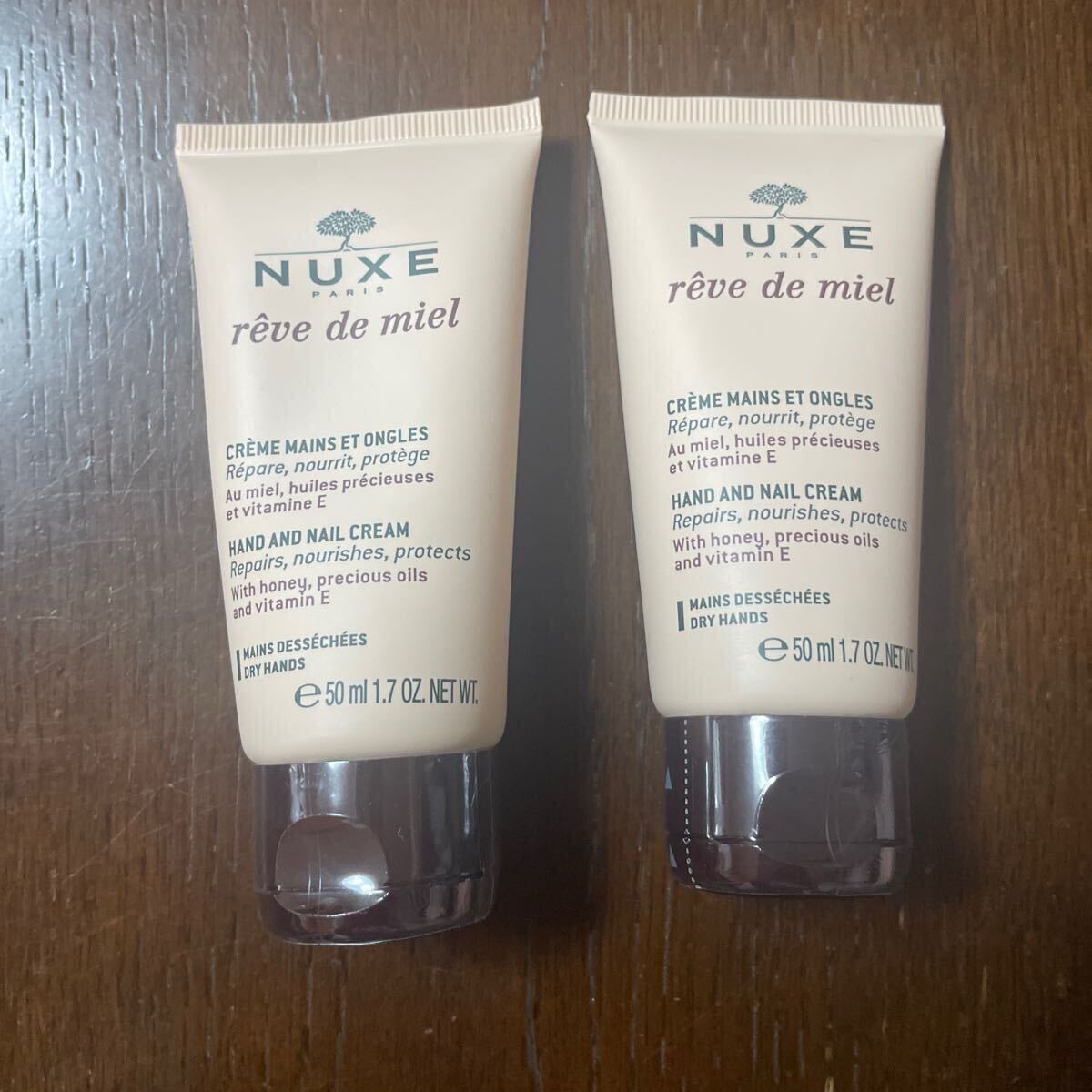 Yahoo!オークション - NUXE レーブドミエル ハンド&ネイルクリーム 50m...