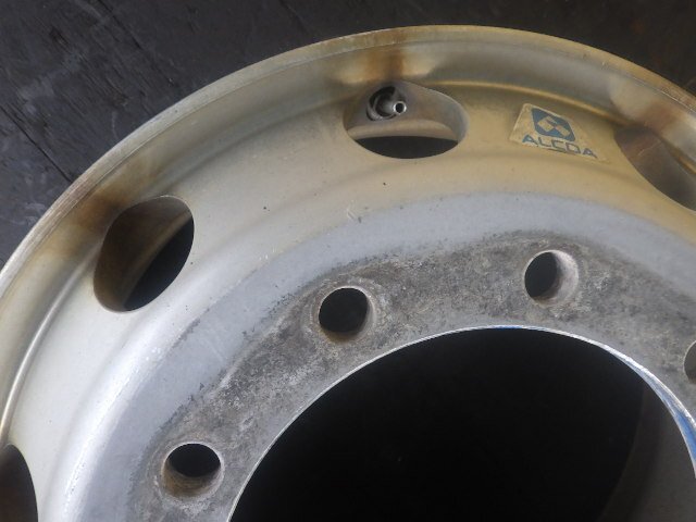 Yahoo!オークション - r6107-82 アルミ製 アルミホイール 22.5×7.50 ...