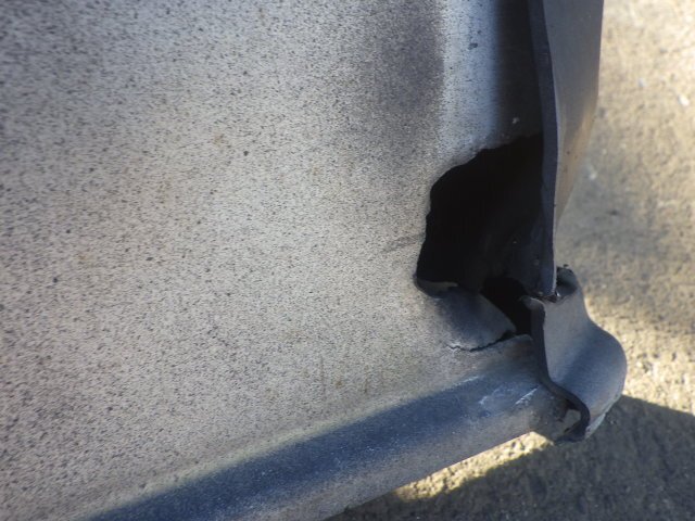 Yahoo!オークション - r694-74 アルミ製 リアバンパー バンパー ステー...