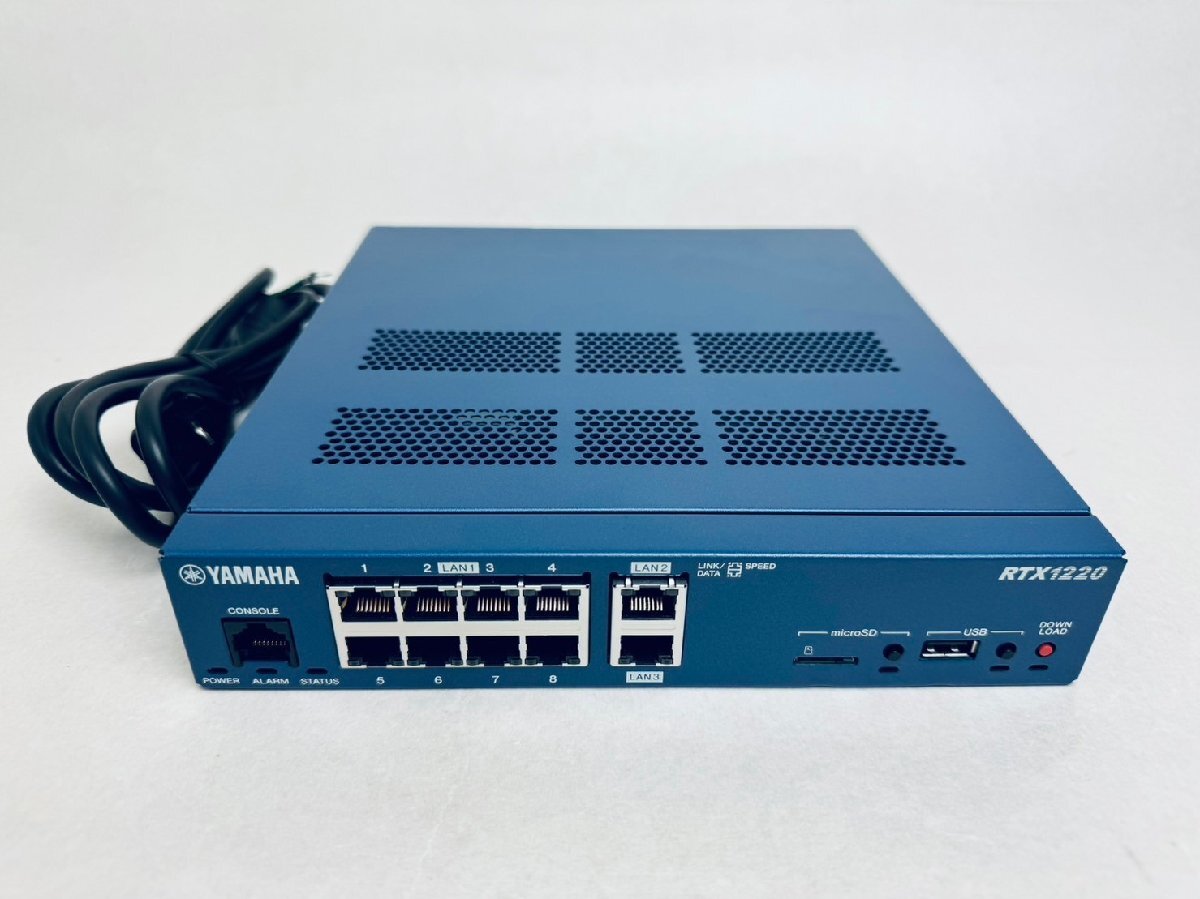 Yahoo!オークション - YAMAHA ヤマハ RTX1220 ギガアクセスVPNルーター...