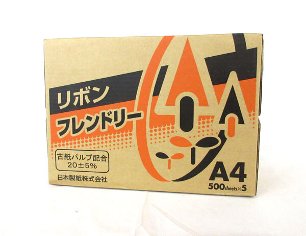 送料300円 税込 nd024 日本製紙 コピー用紙 リボンフレンドリー A4 2500枚 シンオク(A4)｜売買されたオークション情報、yahooの商品情報をアーカイブ公開 - オークファン ...