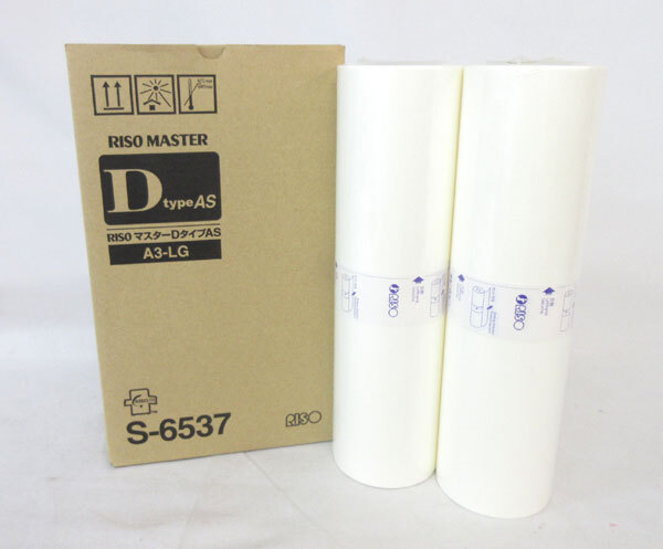 Yahoo!オークション - 送料300円(税込) nd115 RISO 印刷機純正マスター...