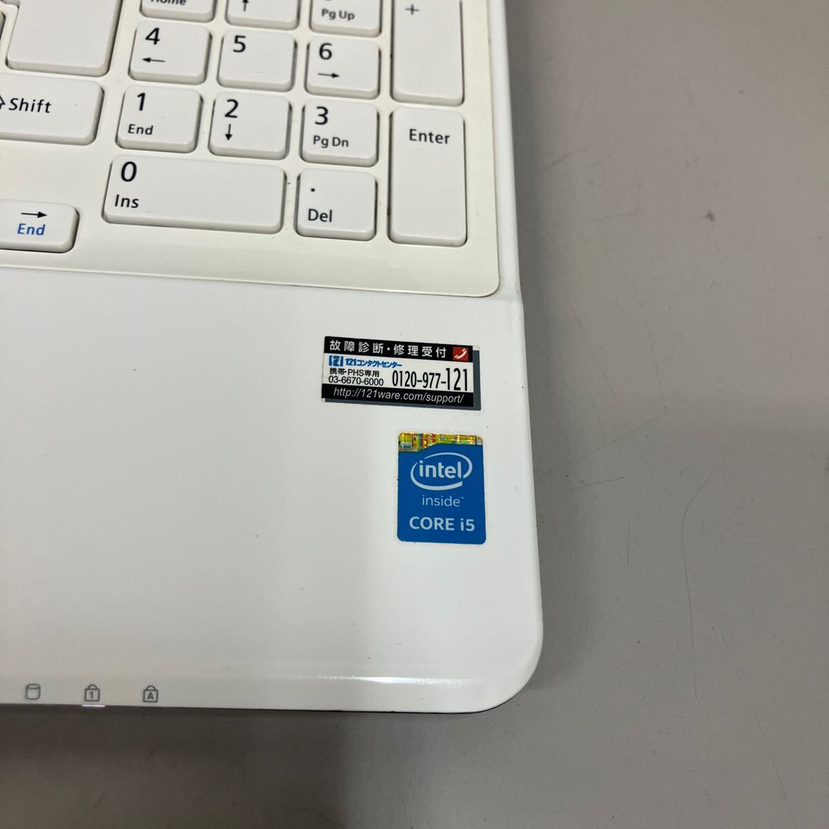 Yahoo!オークション - G77 NEC LAVIE LS550/T PC-LS550TSW Corei5 4210...