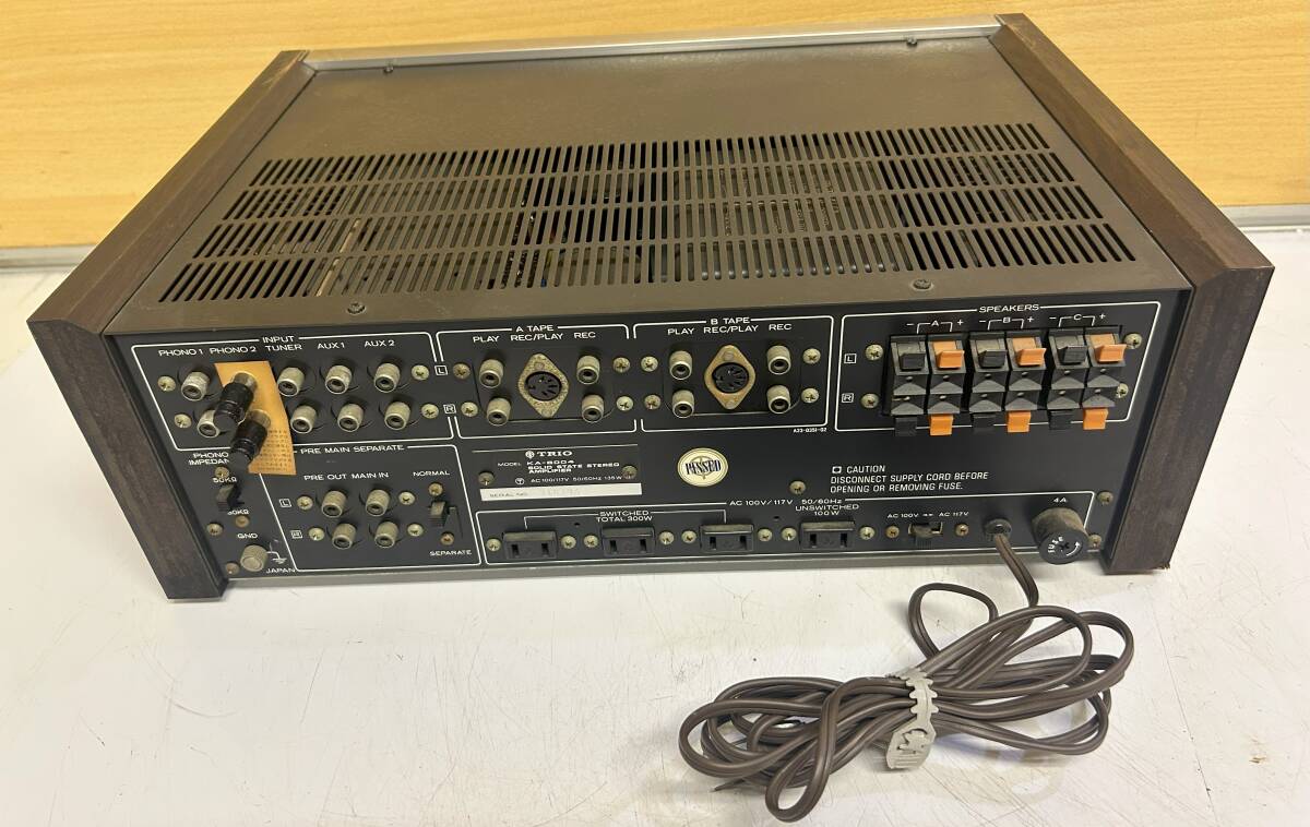 Yahoo!オークション - TRIO KA-8004管理番号174