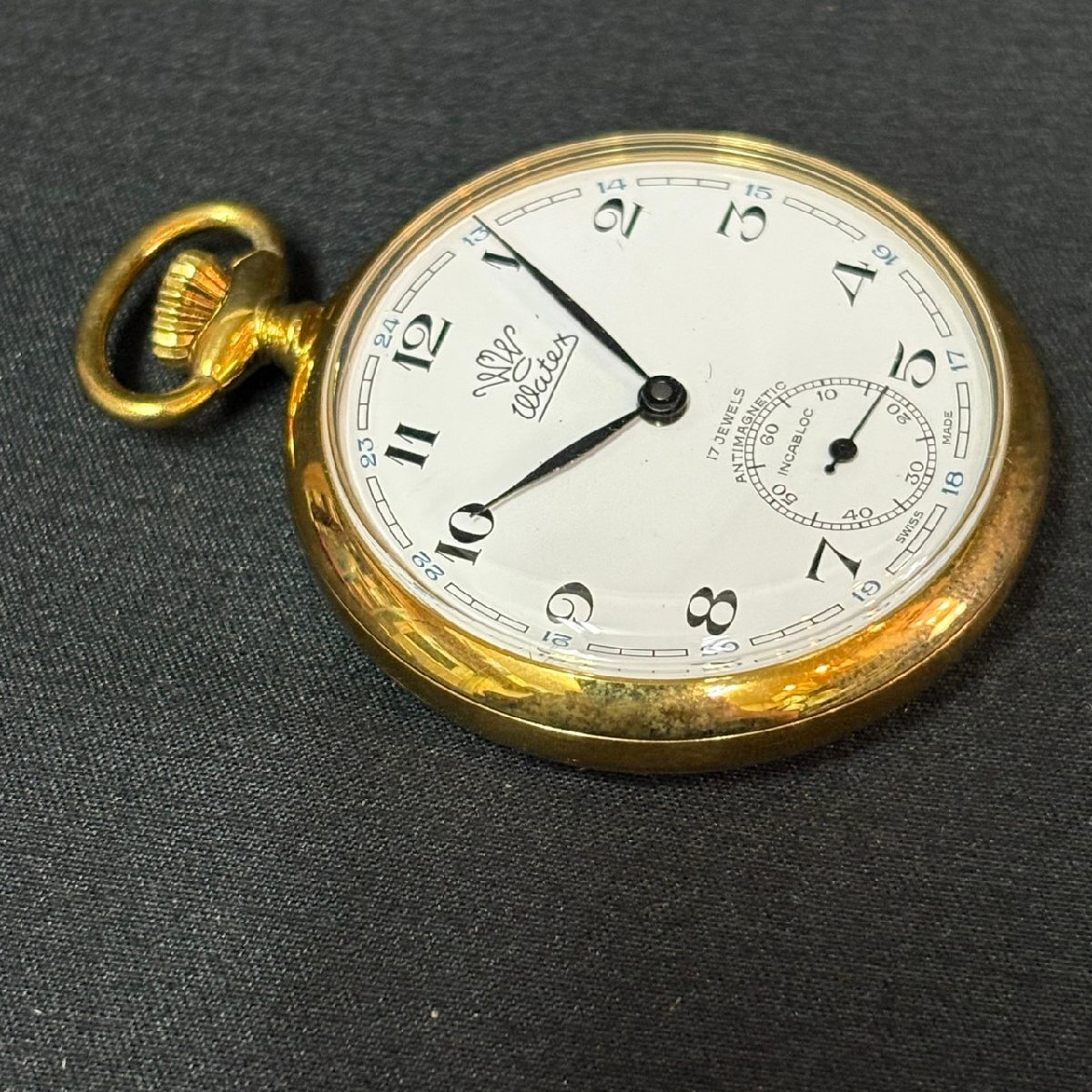 Yahoo!オークション - Watex/ワテックス 17石 インカブロック 2針 ス...