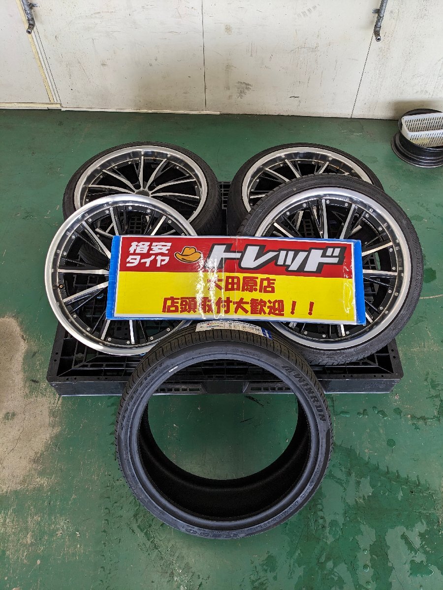 Yahoo!オークション - 大田原店 中古ホイールタイヤSET4本 アネーロコ...