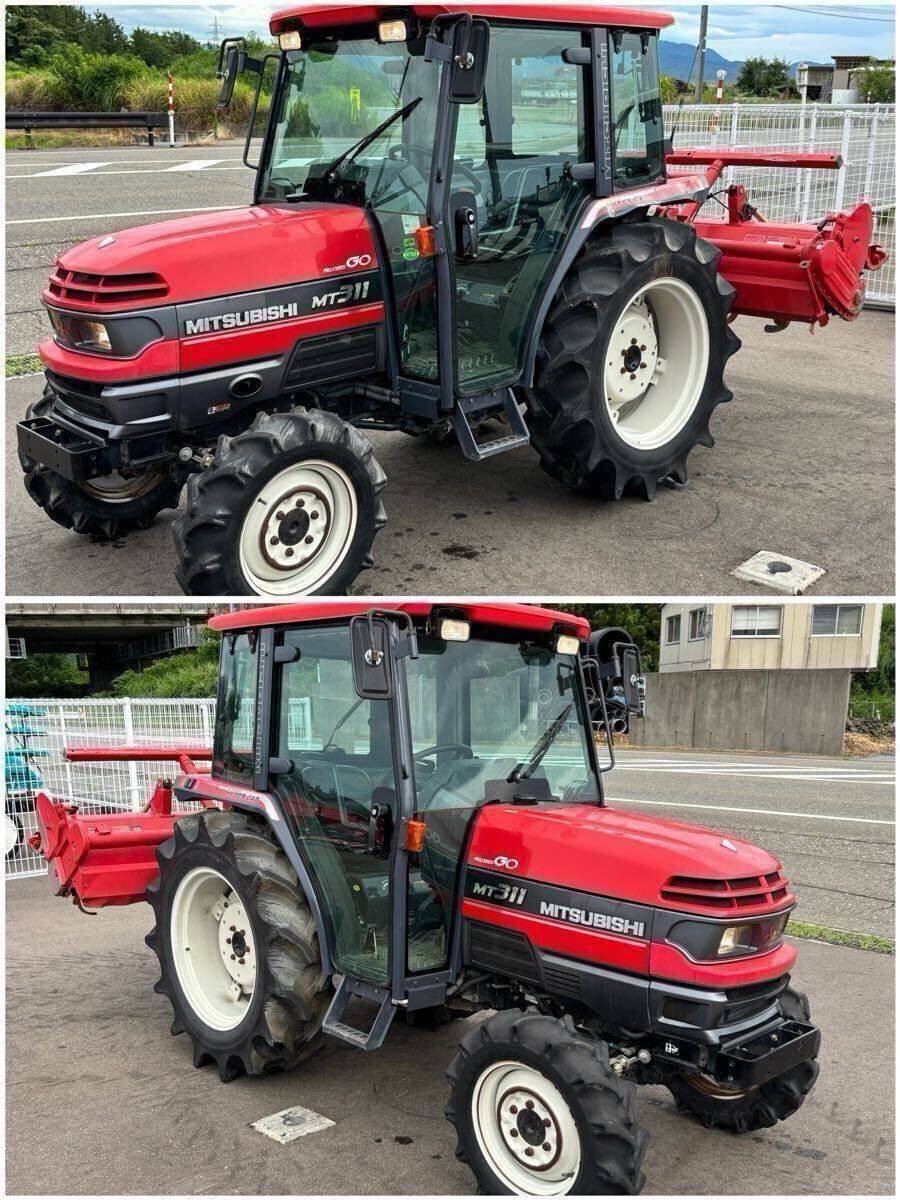 Yahoo!オークション - NO.1-2118(新潟) 三菱トラクターMT311 アワメー...