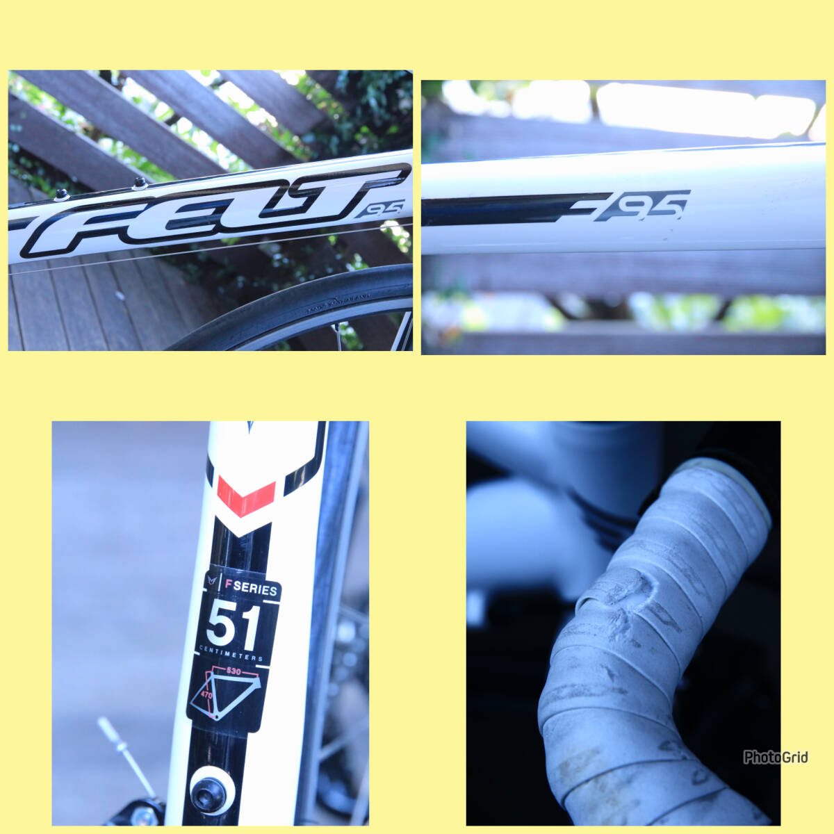 Yahoo!オークション - あ//Q0543 FELT フェルト F95 ロードバイク(サイ...