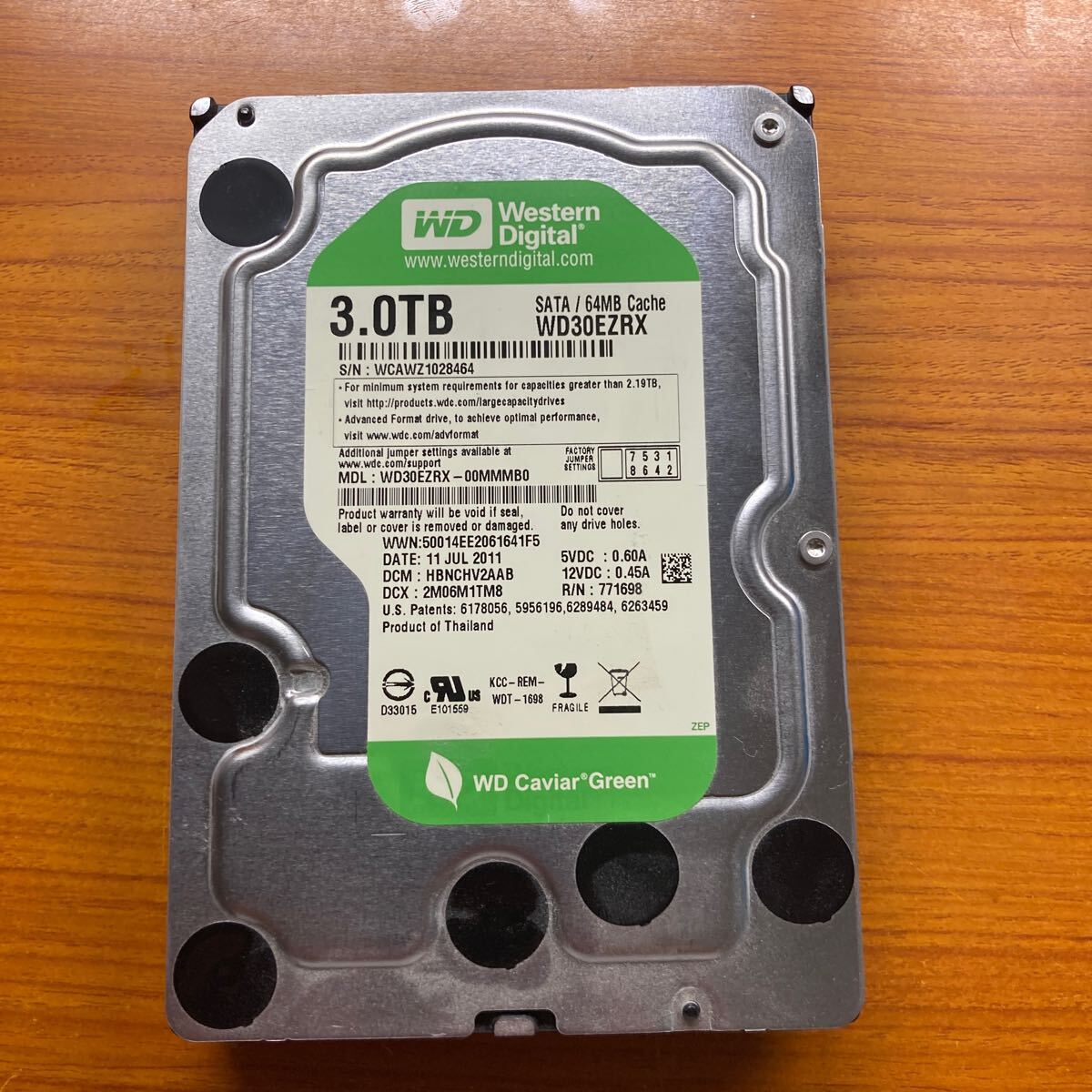 Yahoo!オークション - WESTERN DIGITAL WDC WD30EZRX 3TB SATA600