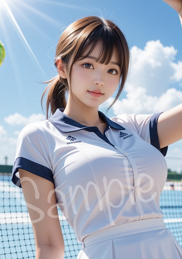 Yahoo!オークション - A1263 【一点物】AI 美女 リアル 巨乳 美尻 グラ...